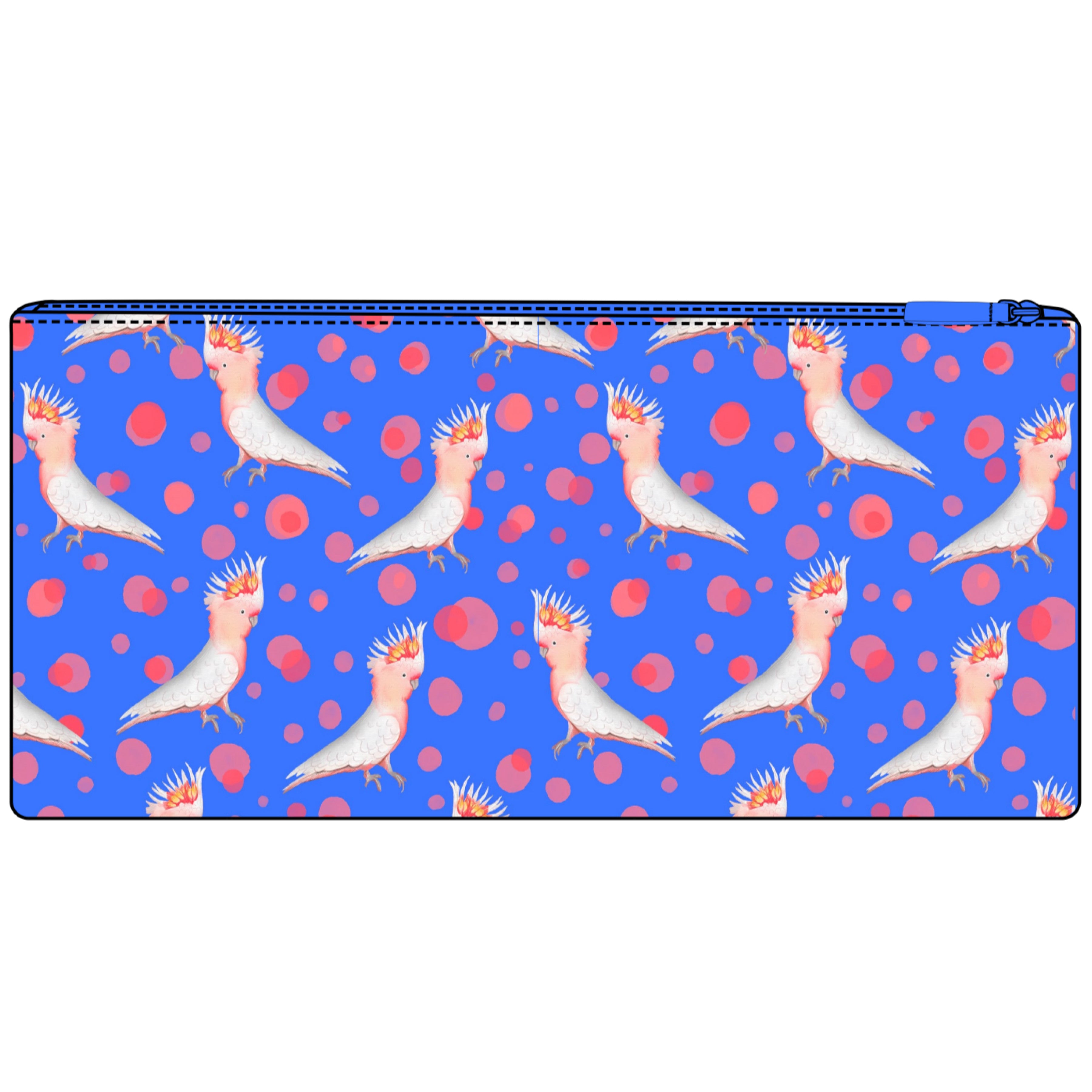 Long Pencil Case - Flamin' Galahs – GIC Bookcovers Online