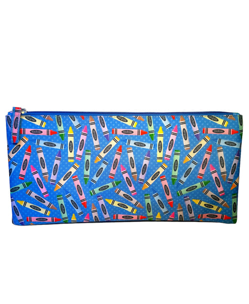 Long Pencil Case - Crayons – GIC Bookcovers Online
