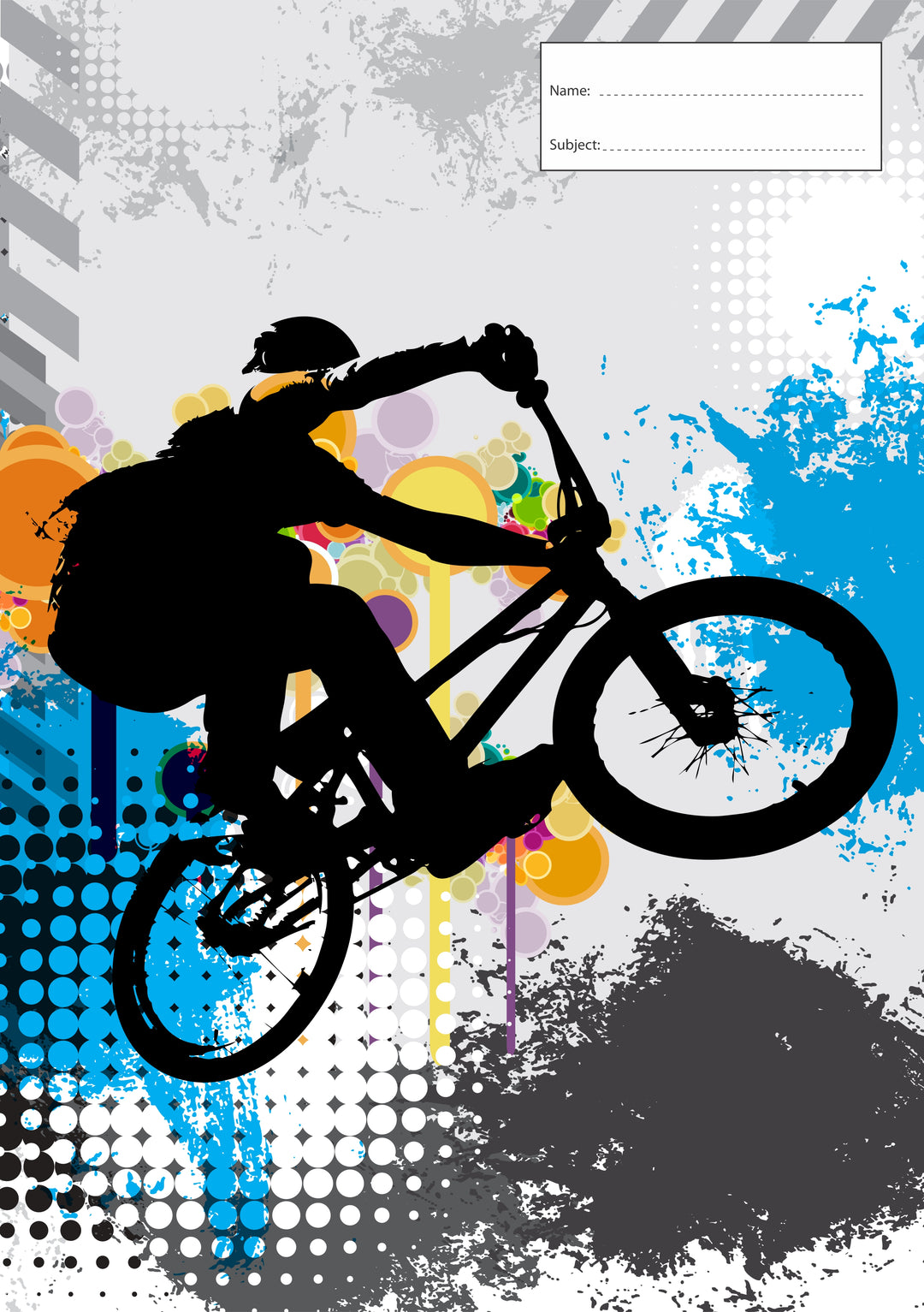 Book Cover - A4 - BMX – GIC Bookcovers Online